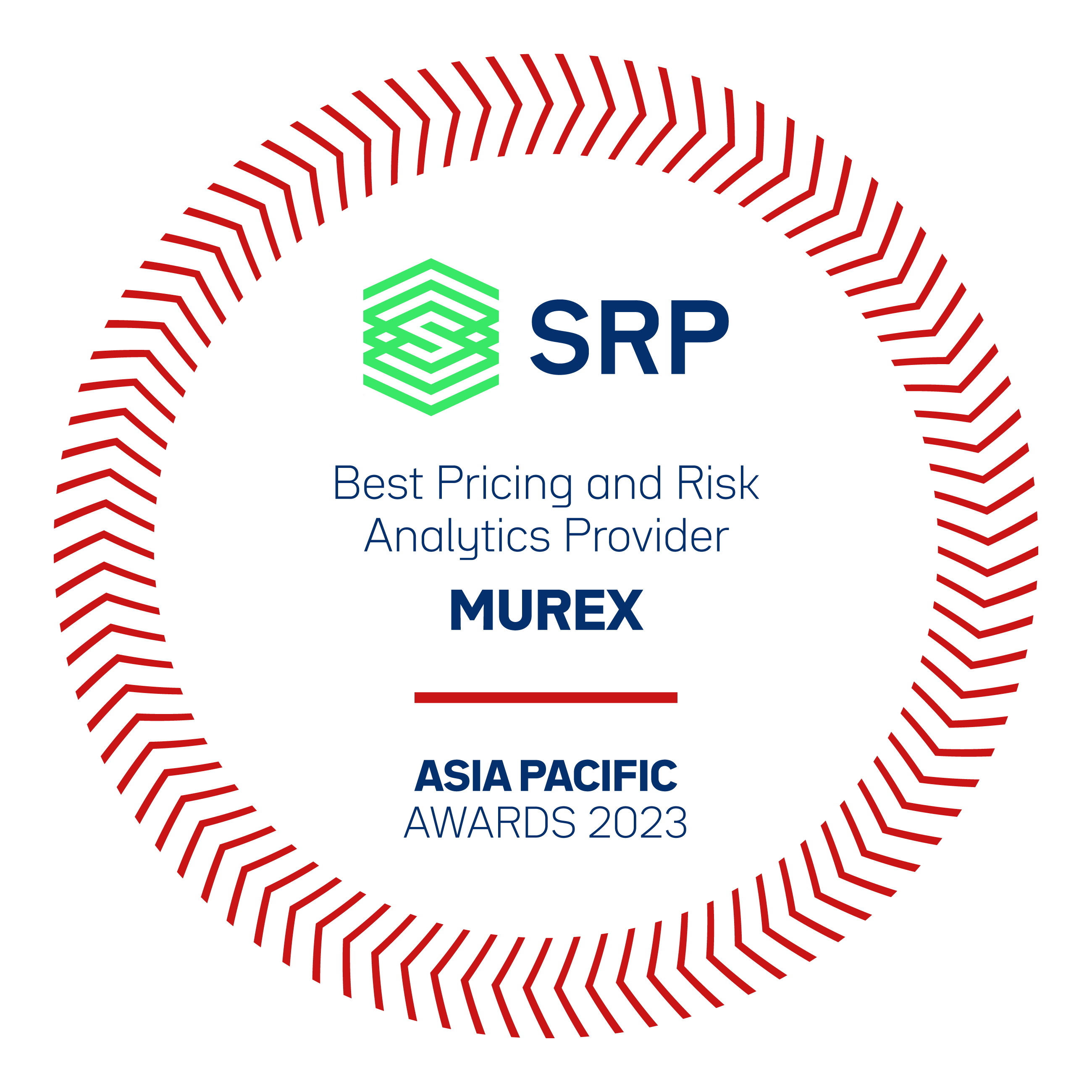 Best Pricing & Risk Analytics Provider at SRP Awards | Murex